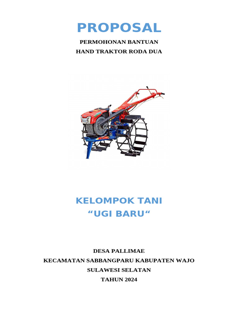 Proposal Ugi Baru Ok | PDF