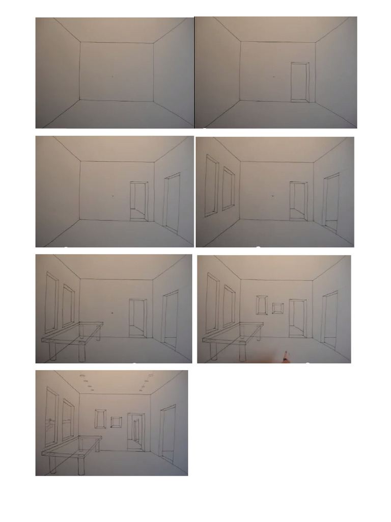 Vanishing Drawing Step by Step | PDF