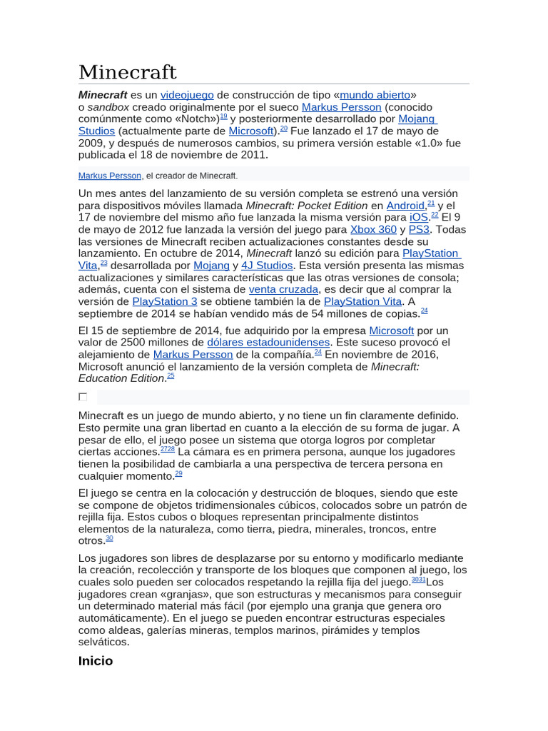 Minecraft | PDF | Minecraft | Juego de azar