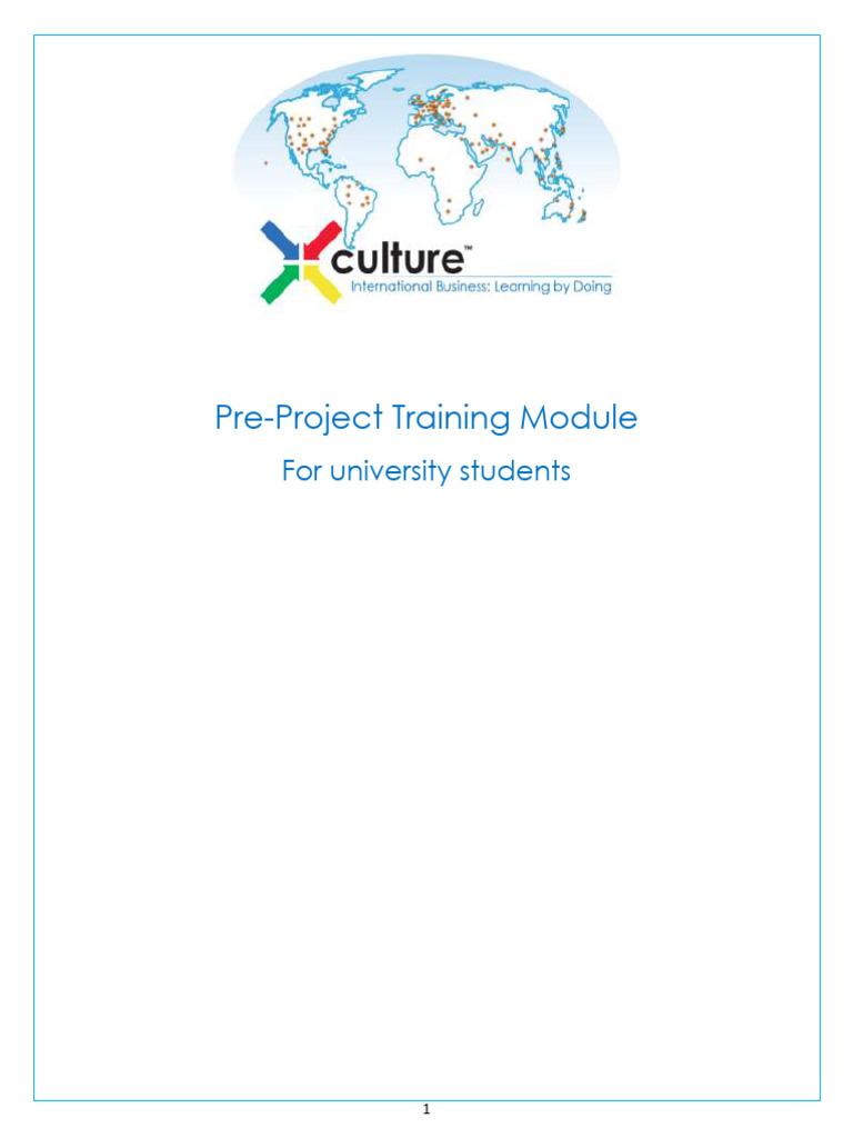 X-Culture_Training_Module | PDF | Plagiarism | Harassment