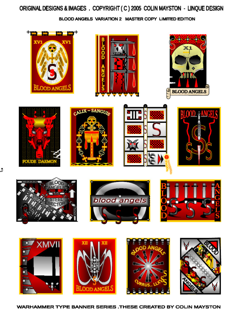 Banners Blood Angel | PDF