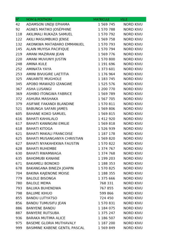 t4 2024 Nord Kivu | PDF