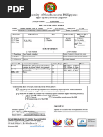 Official PRF Editable Template | PDF