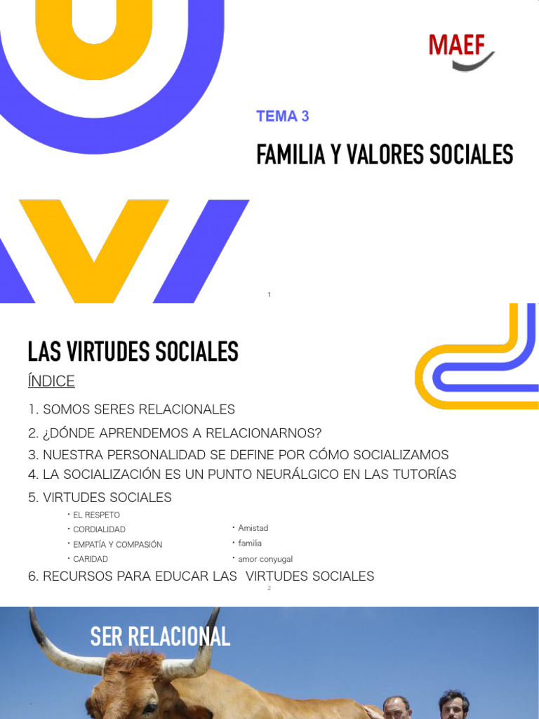 Tema 3. Virtudes Sociales | PDF