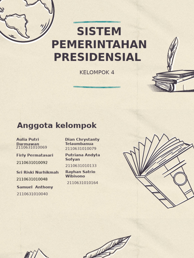 Ilneg Sistem Pemerintahan Presidensial | PDF