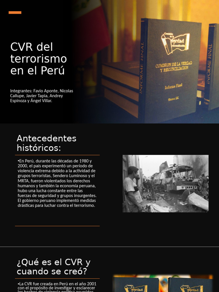 CVR Del Terrorismo en El Perú | PDF | Guerra de guerrillas | Violencia