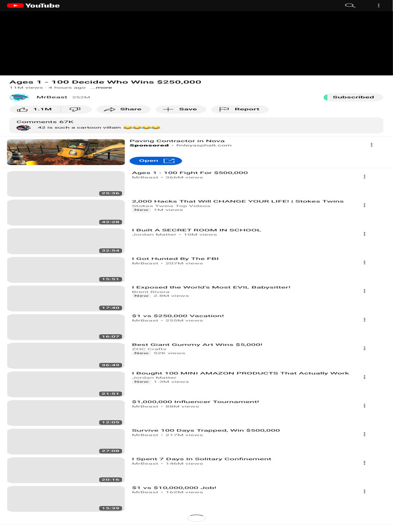 Ages 1 - 100 Decide Who Wins $250,000 - YouTube | PDF | You Tube