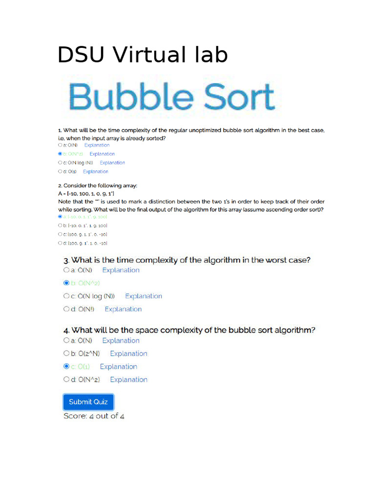 DSU Virtual Lab | PDF