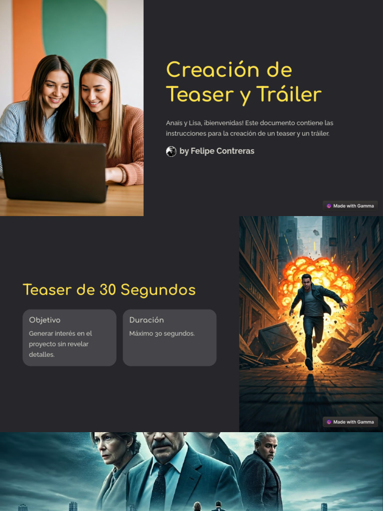 Creacion de Teaser y Trailer | PDF | Arte