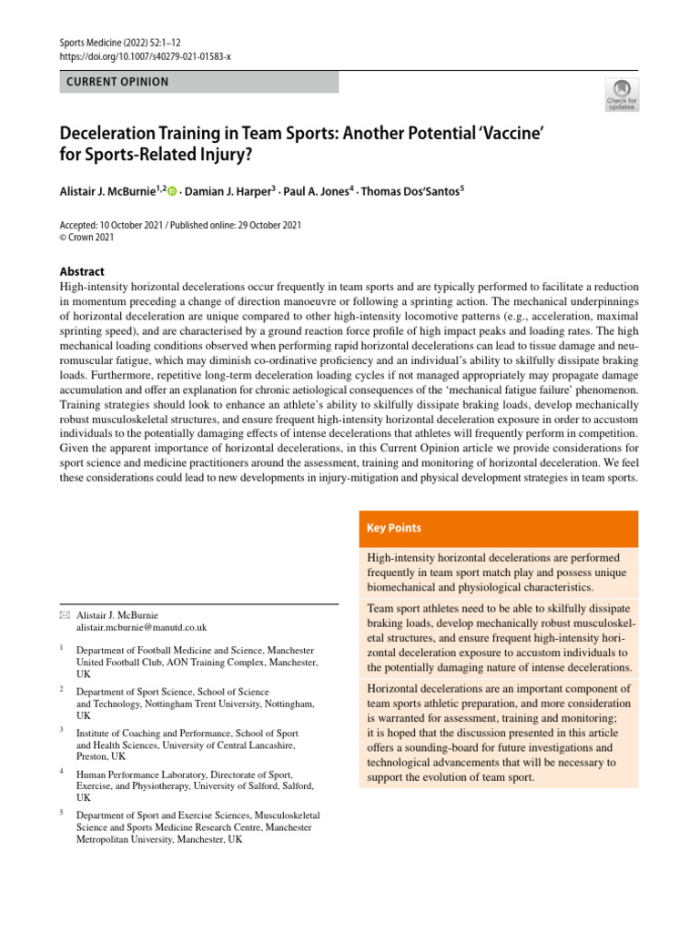 Desaceleración | PDF | Muscle Contraction | Acceleration
