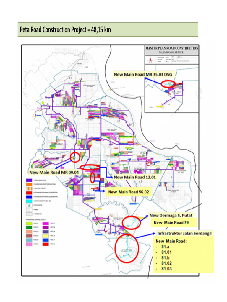 Peta & Cross Section RC Project 48.15 KM | PDF