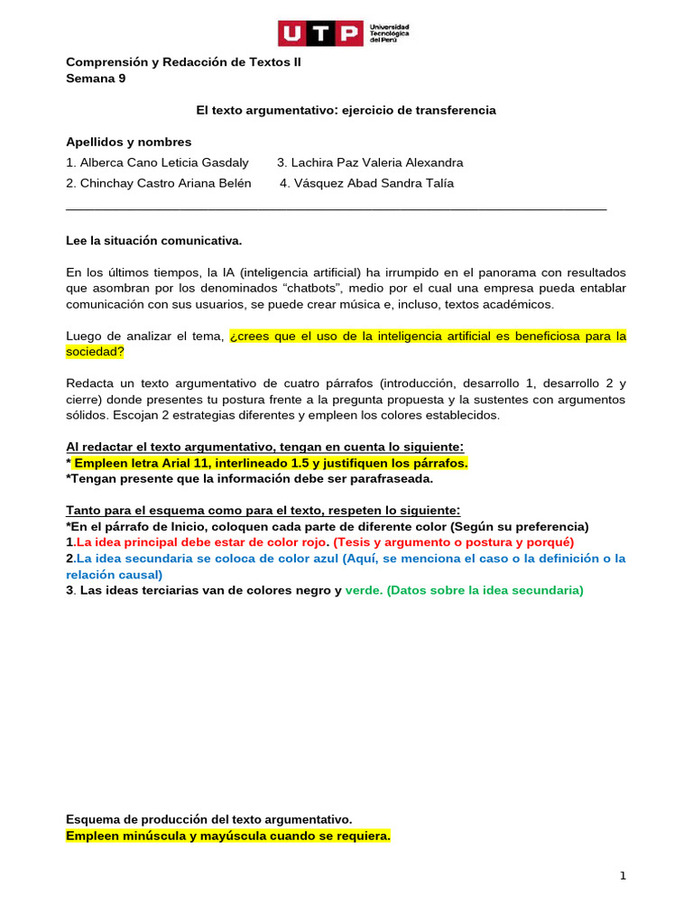 S10 s1 Ejercicio HZLLPG | PDF | Inteligencia artificial | Inteligencia (IA) y semántica