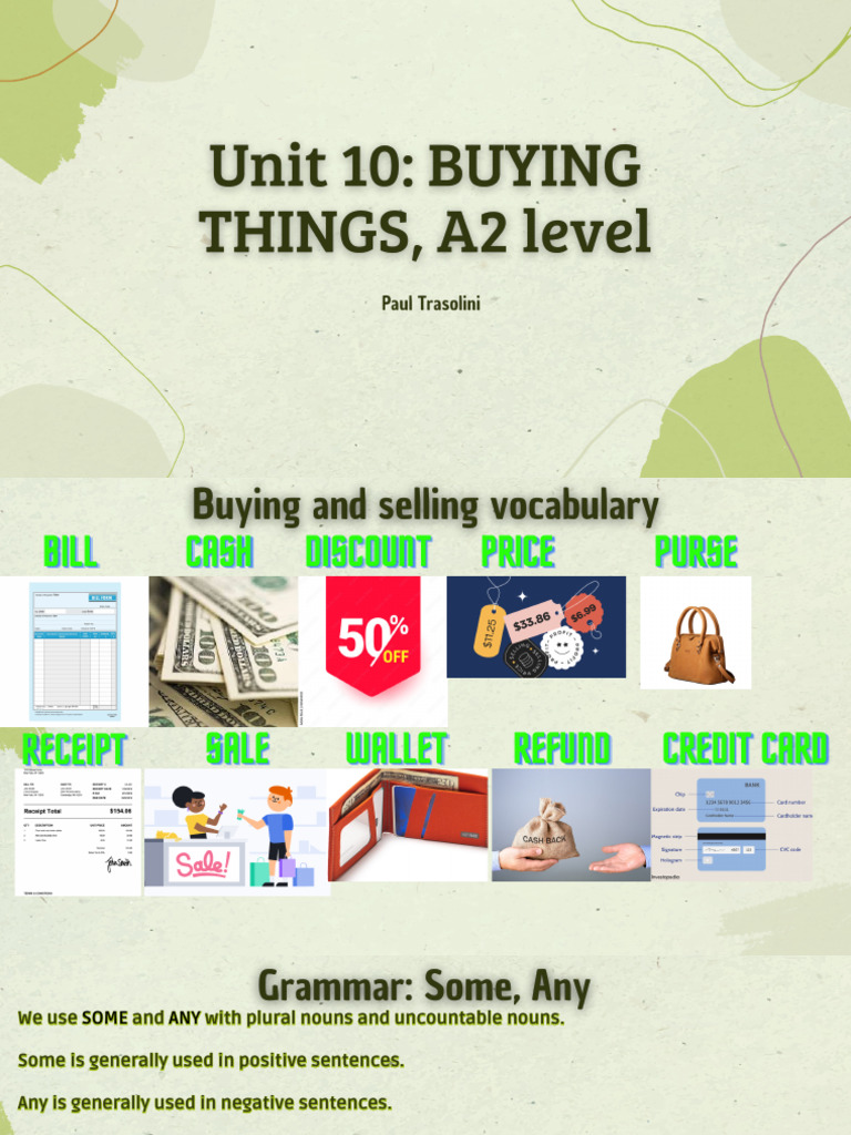 A2 Quantifiers | PDF