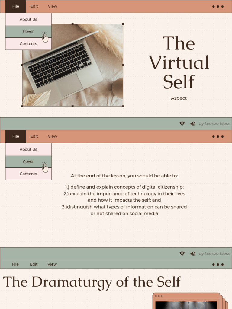 7 - The Virtual Self | PDF | Social Media | Popular Culture & Media Studies