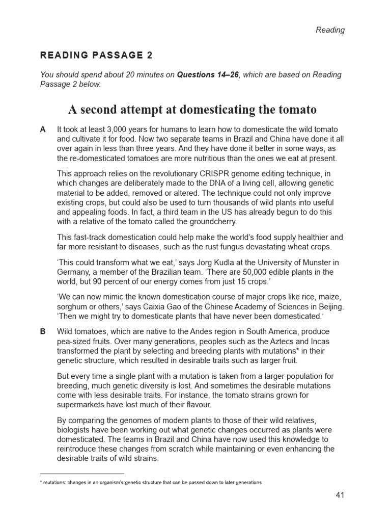 Domesticating The Tomato | PDF | Tomato | Domestication