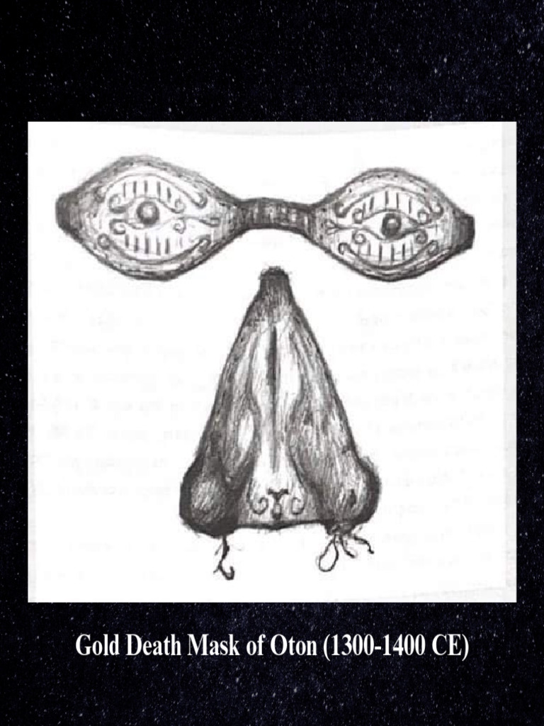 Gold Death Mask of Oton | PDF