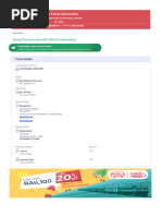 Sample RedBus Ticket Format | PDF