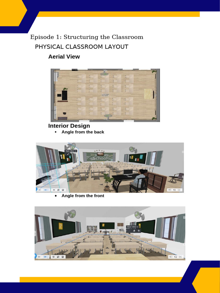 CLASSROOM and BULLETIN LAYOUT | PDF | Science & Mathematics