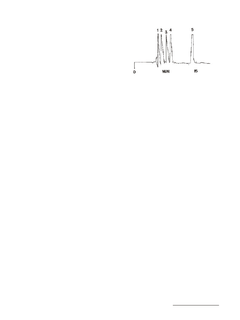 Aoac 986.13 | PDF | Chromatography | High Performance Liquid Chromatography