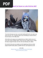 BJD Mechanics: A Beginner's Guide | PDF | Arm | Elbow