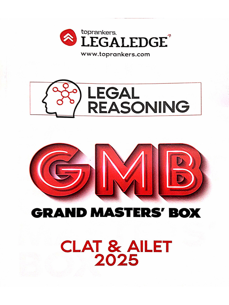 GMB Legal Reasoning | PDF