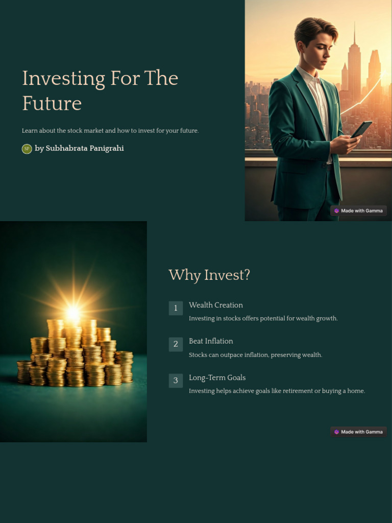 Investing For The Future | PDF