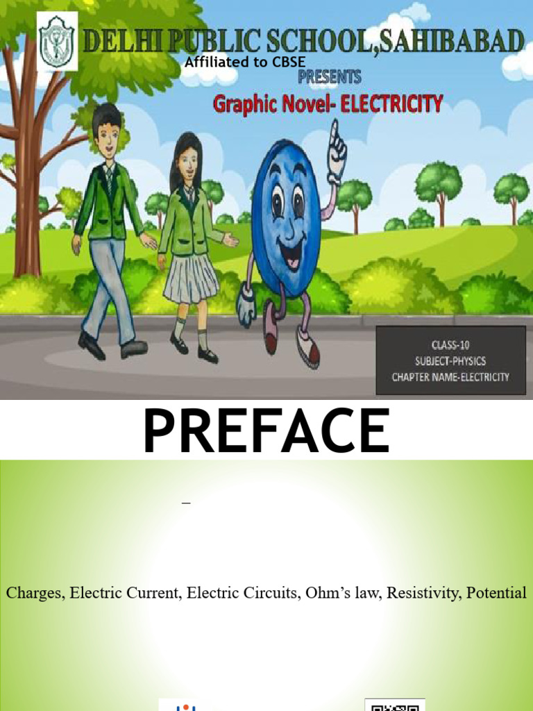Electricity Concepts in Comic Format | PDF | Electrical Resistance And ...