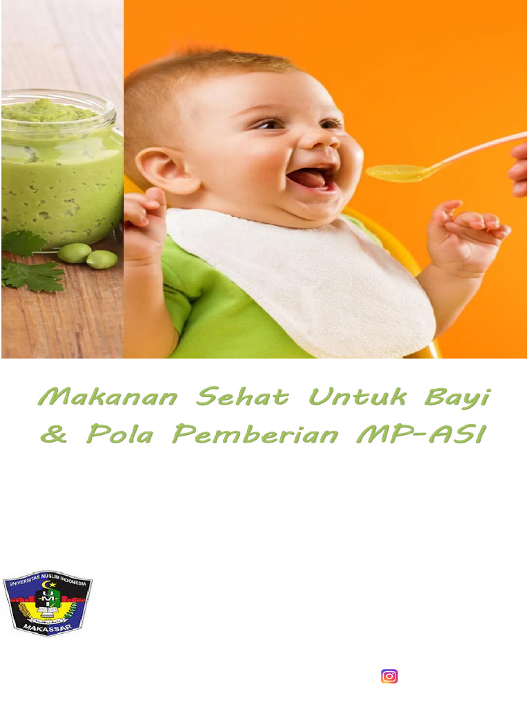 Leaflet Makanan Sehat Untuk Bayi & Pola MP Asi | PDF