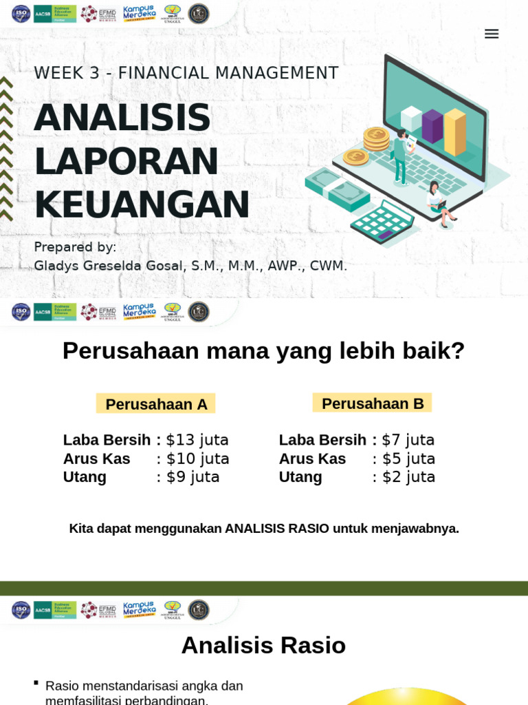 Week 3 - Analisis Laporan Keuangan | PDF