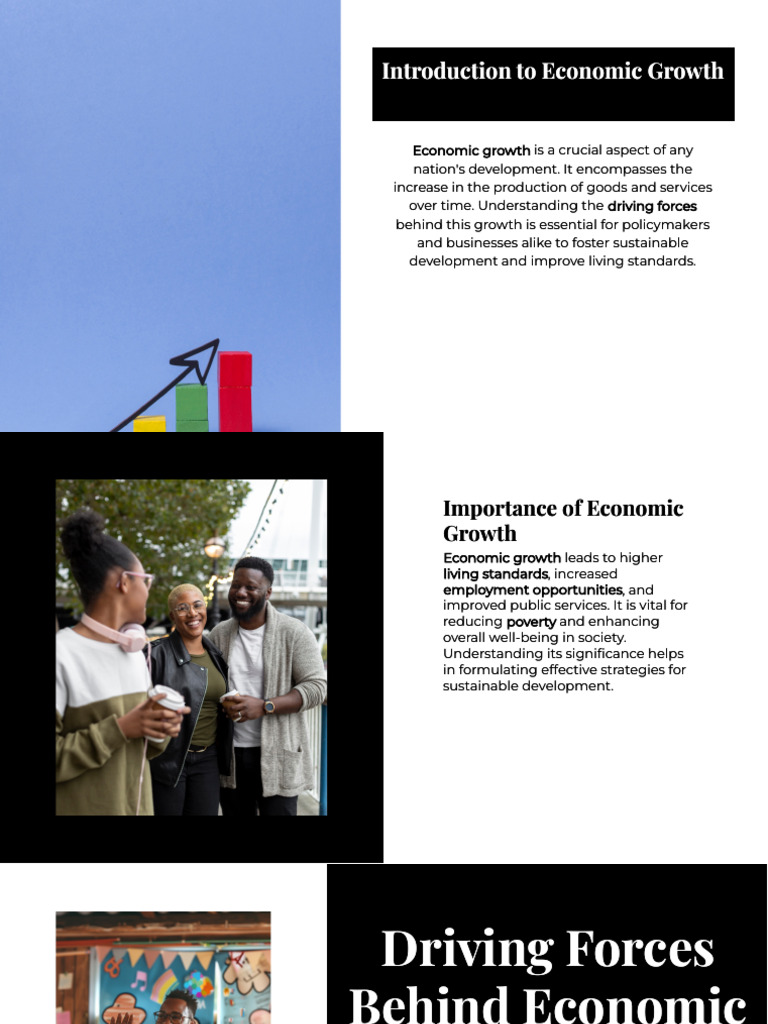Slidesgo Driving Forces Behind Economic Growth Key Factors and ...