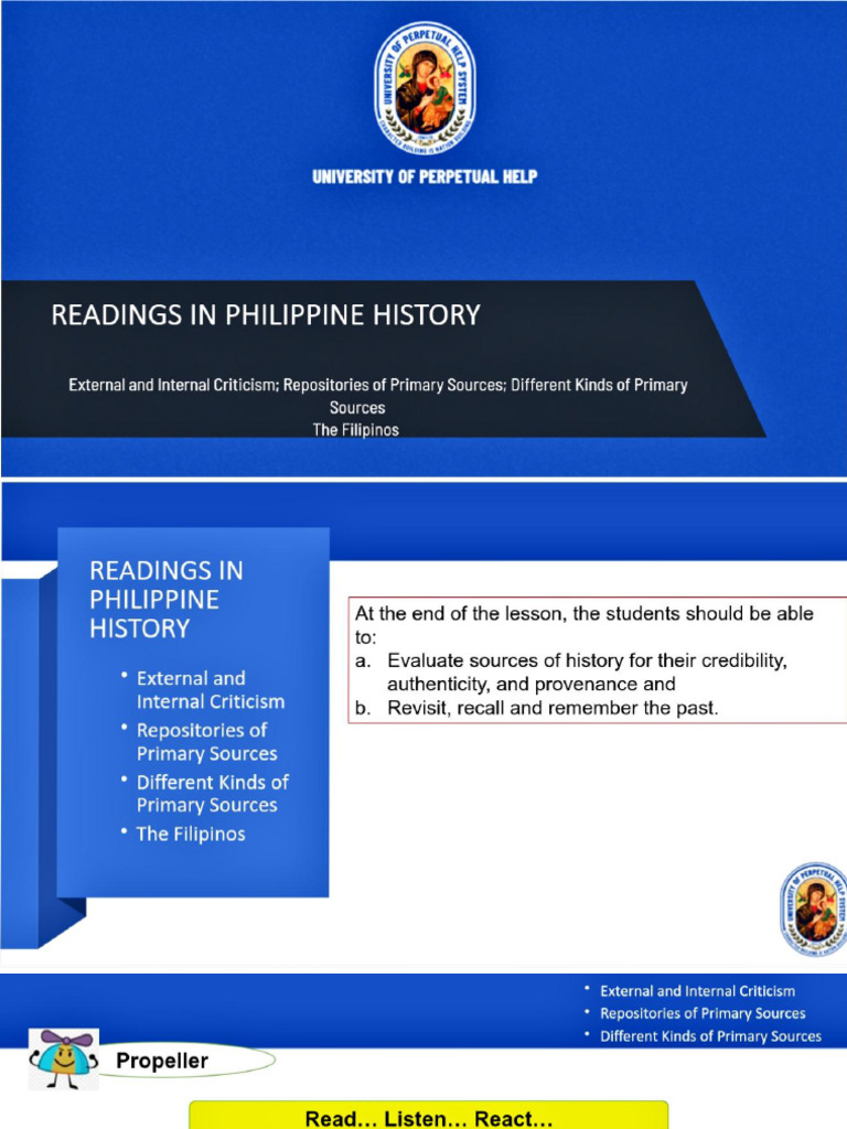 Internal and External Criticism in History | PDF