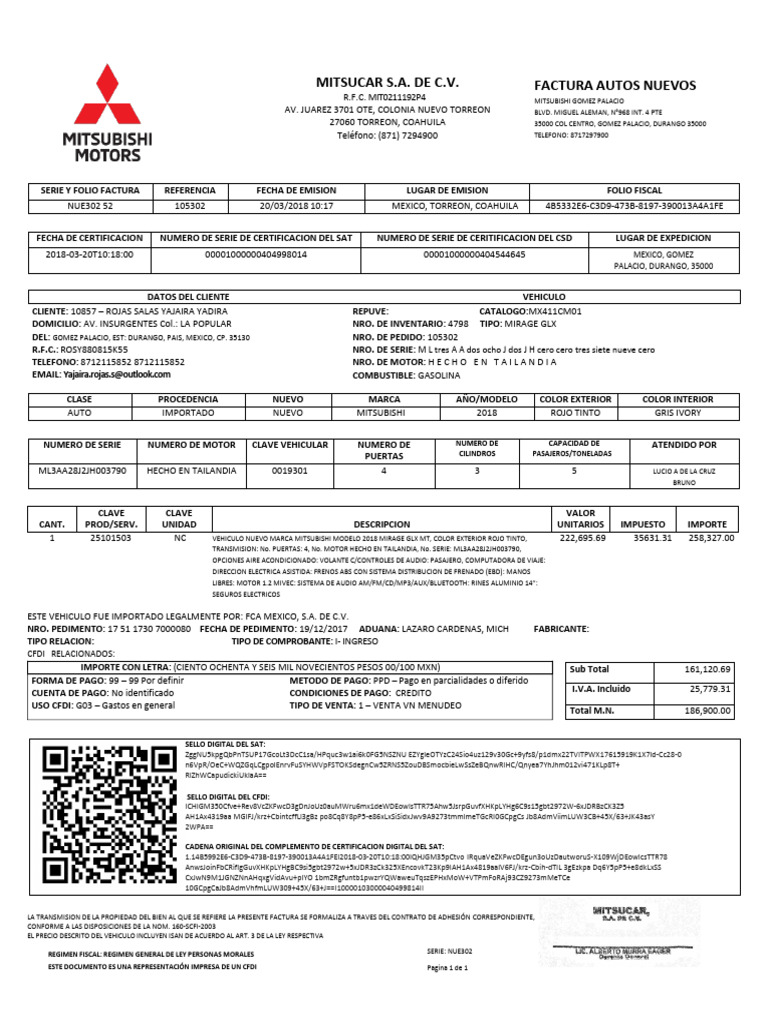 MITSU | PDF | Vehículo de motor | Vehículos
