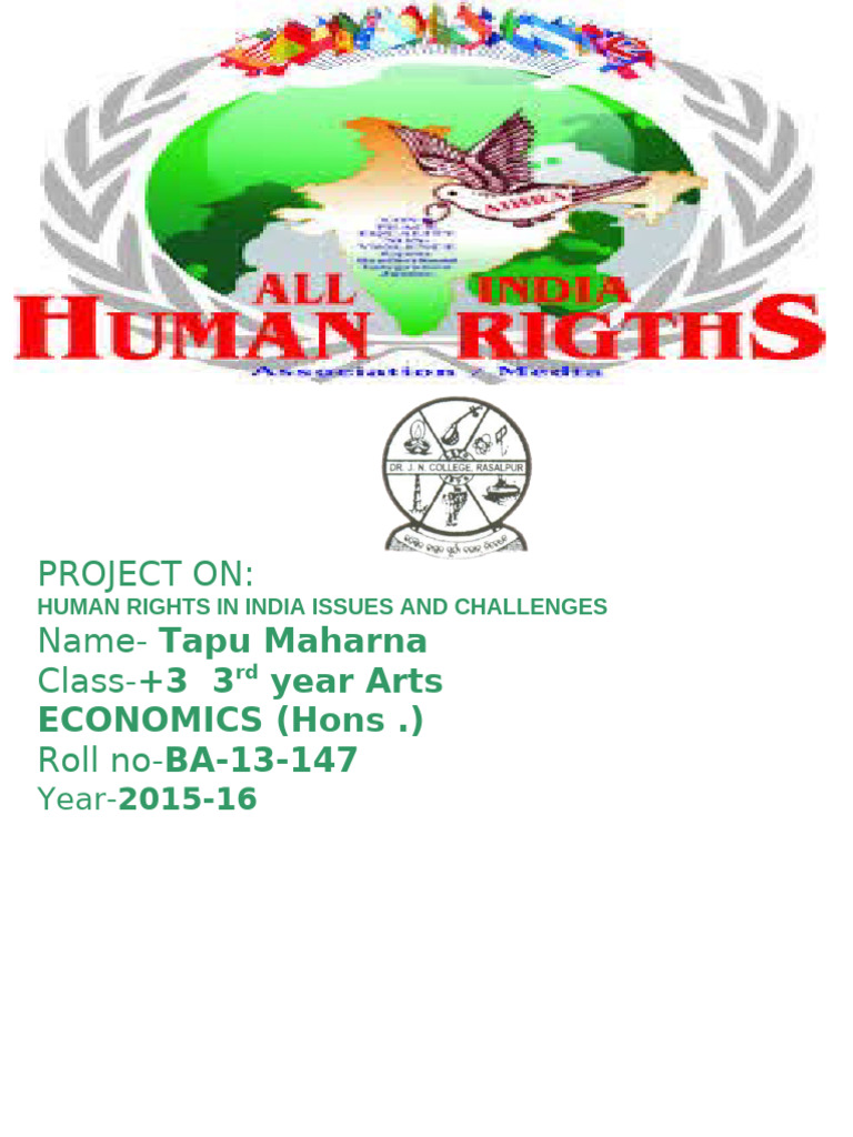 Project On Human Rights | PDF