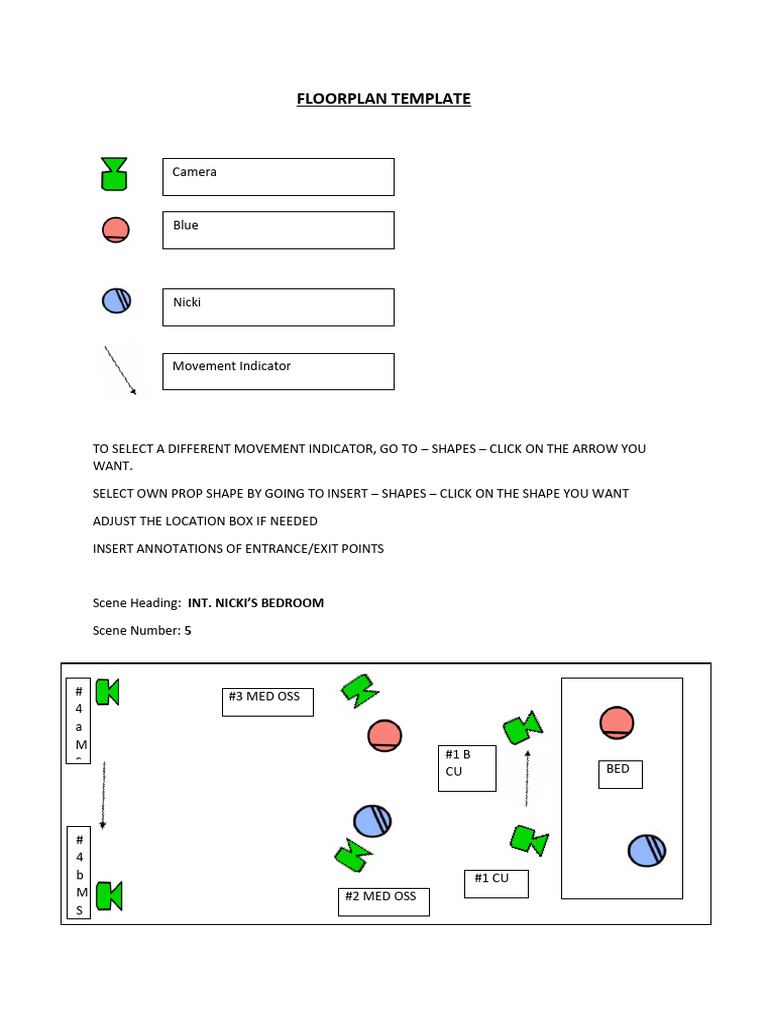Production 2, Floorplan Draft 1 | PDF