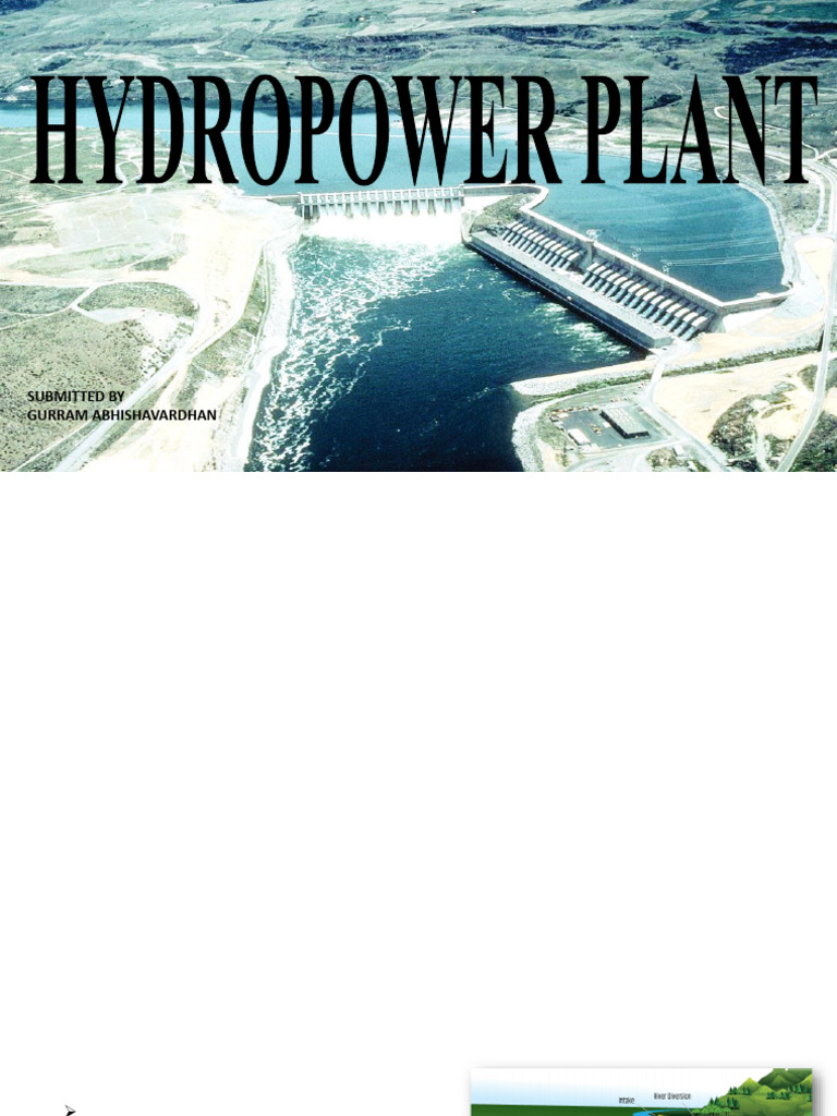 Types and Benefits of Hydropower Plants | PDF