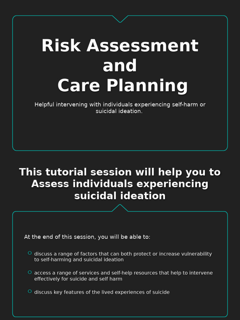 Suicide & Suicide Risk Assessment- | PDF | Suicide | Self Harm