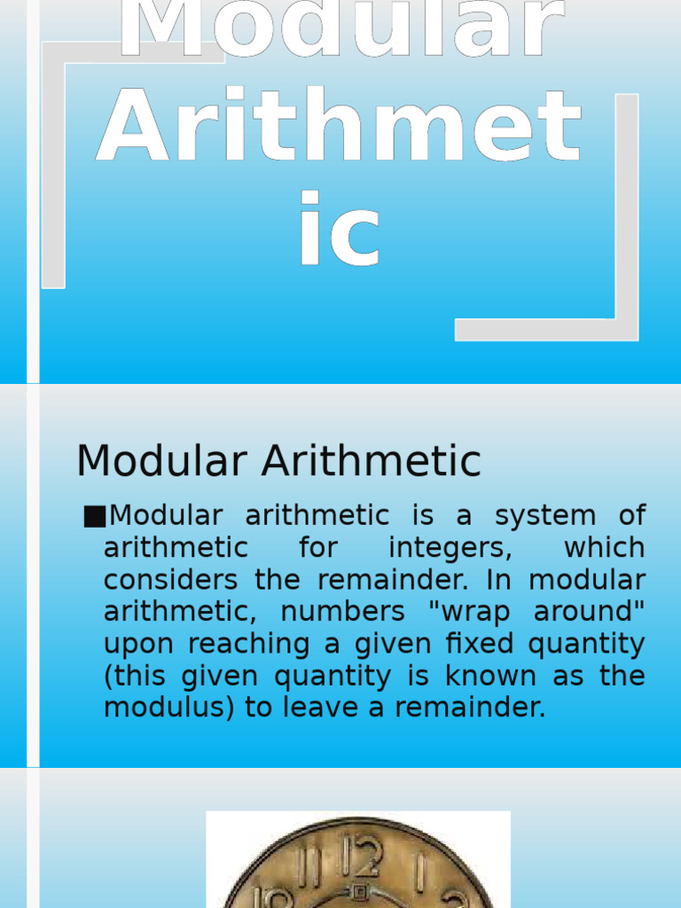 Math 16 W3 | PDF | Elementary Mathematics | Group Theory