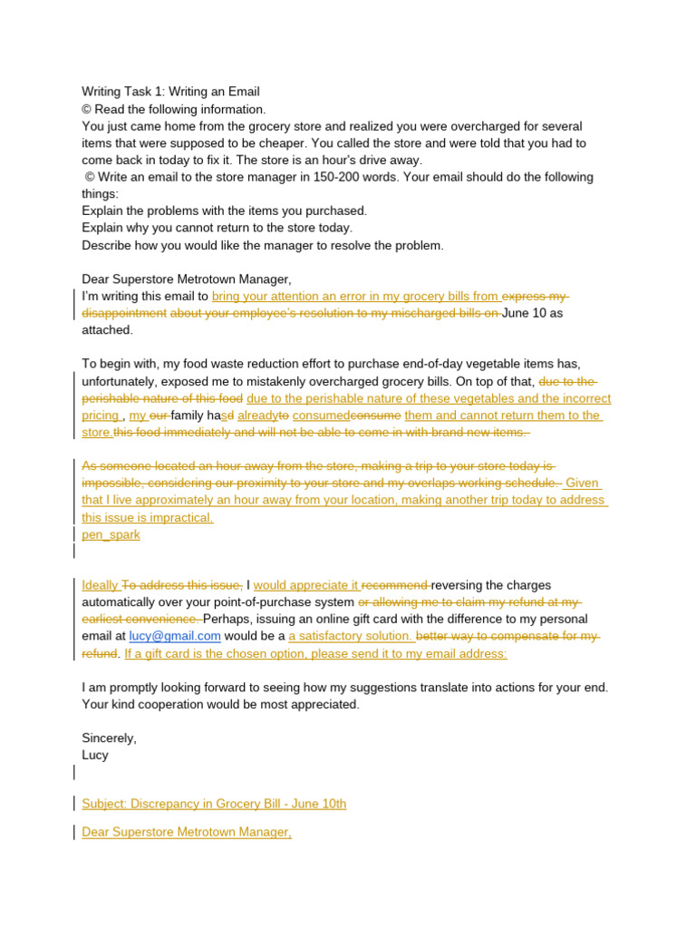 CELPIP Writing Test 1 | PDF | Learning | Employee Retention
