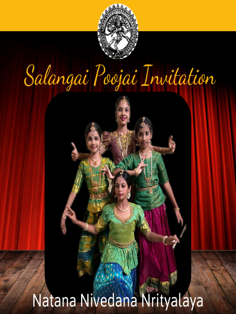 Salangai Poojai Invitation for Ananya et al. | PDF