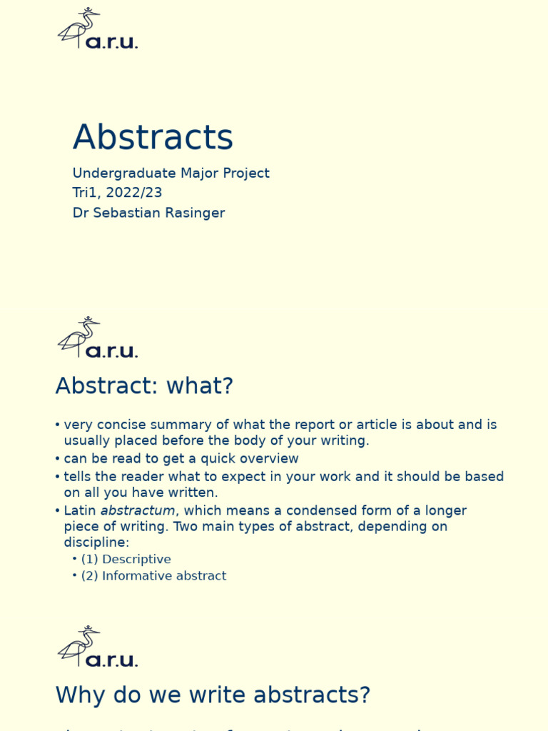 Abstracts 2022 Handout | PDF | Abstract (Summary) | Deafness