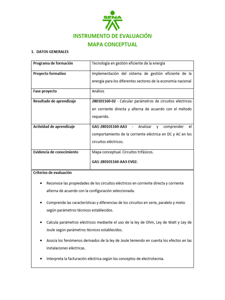 Ie Ga1 280101160 Aa3 Ev02 | PDF | Red eléctrica | Corriente eléctrica