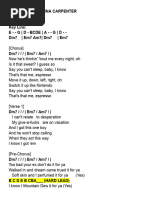 Sabrina Carpenter - Espresso Lyrics | PDF