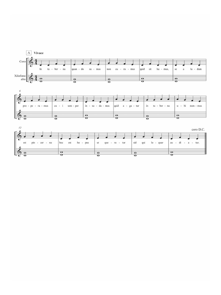 In Taberna Quando Sumus | PDF