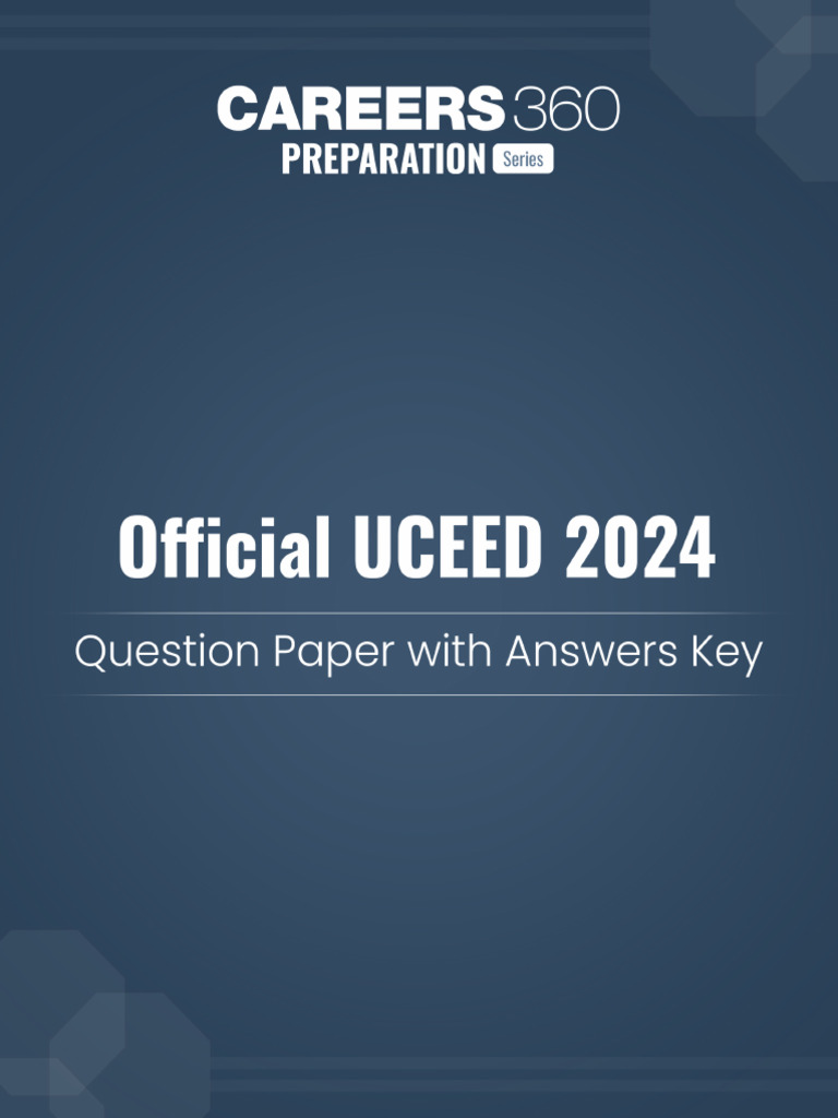 UCEED 2024 Question Paper With Answers - Uz0rrOC | PDF | Multiple Choice