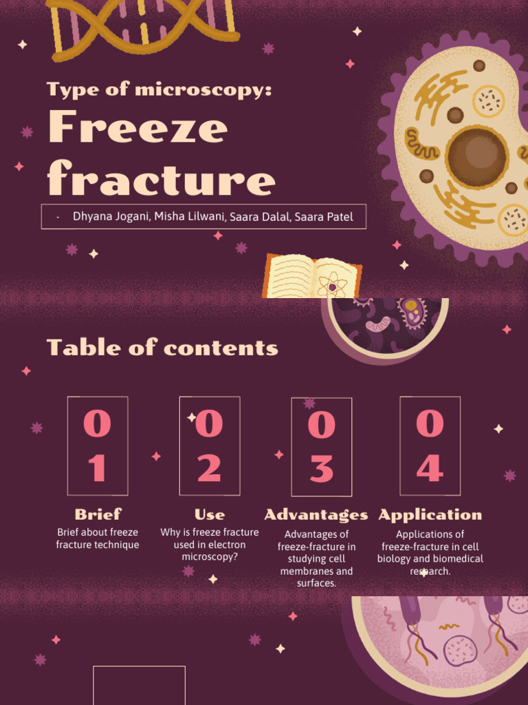 Freeze-Fracture Microscopy Insights | PDF | Cell Membrane | Microscope