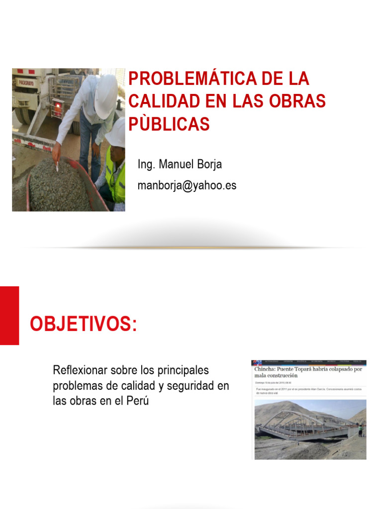 Tema 1 - Problematica de La Calidad | PDF | Ingeniero civil