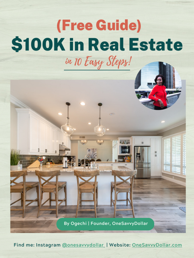 Upload Guide $100K in Real Estate | PDF | Real Estate Investing | Money