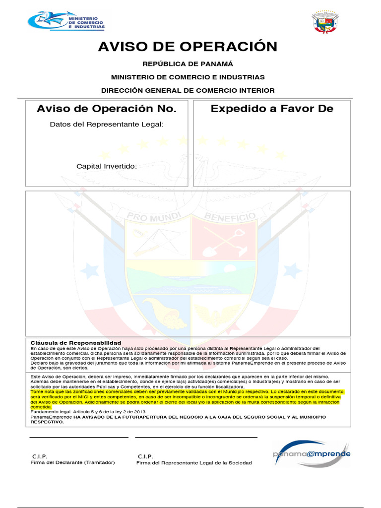 Aviso - Operacion - 6 703 1837 2020 4294967295 | PDF | Periférico ...