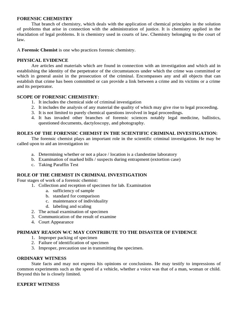 Toxicology Guide Lecture | PDF | Blood Type | Hair