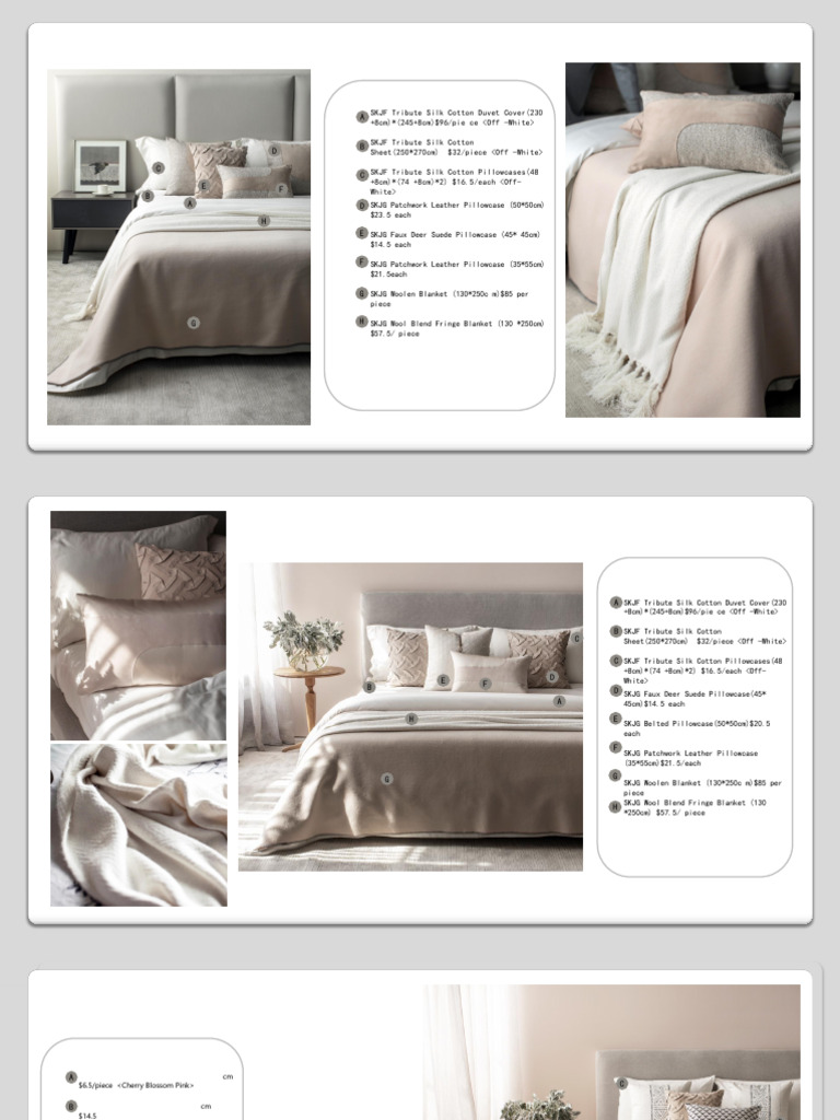 Product Information 1 | PDF | Blanket | Bedding